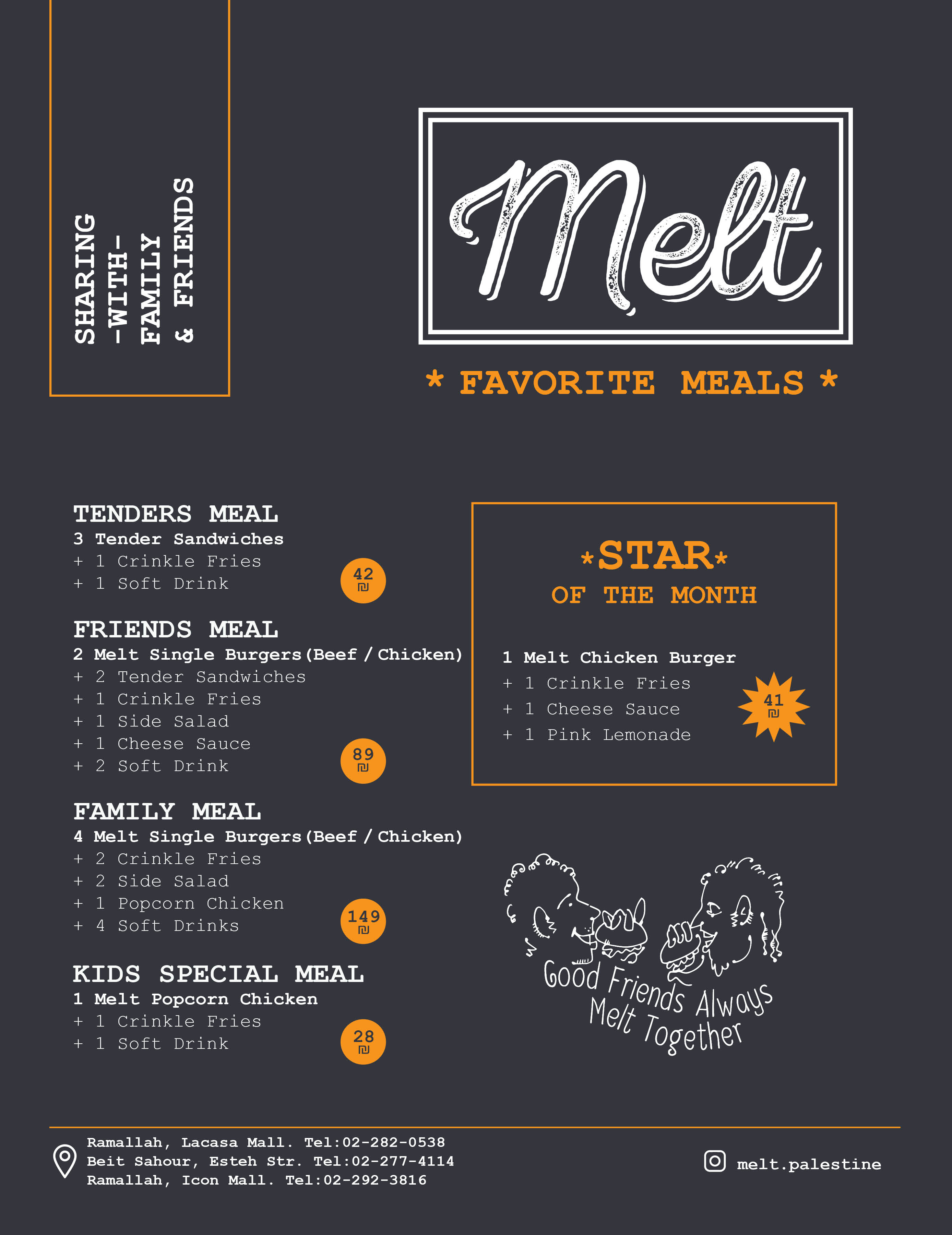 Menu page 2